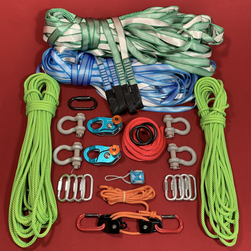 Involved Highline Kit - Rig your own highline on Nylon or Polyester