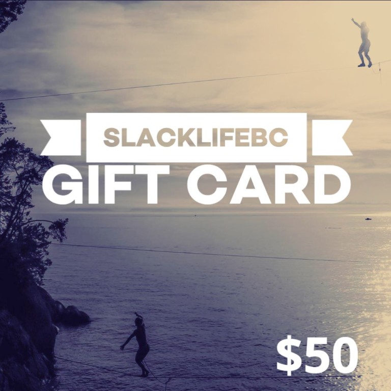 $50 Gift Card - The perfect gift for any slacker
