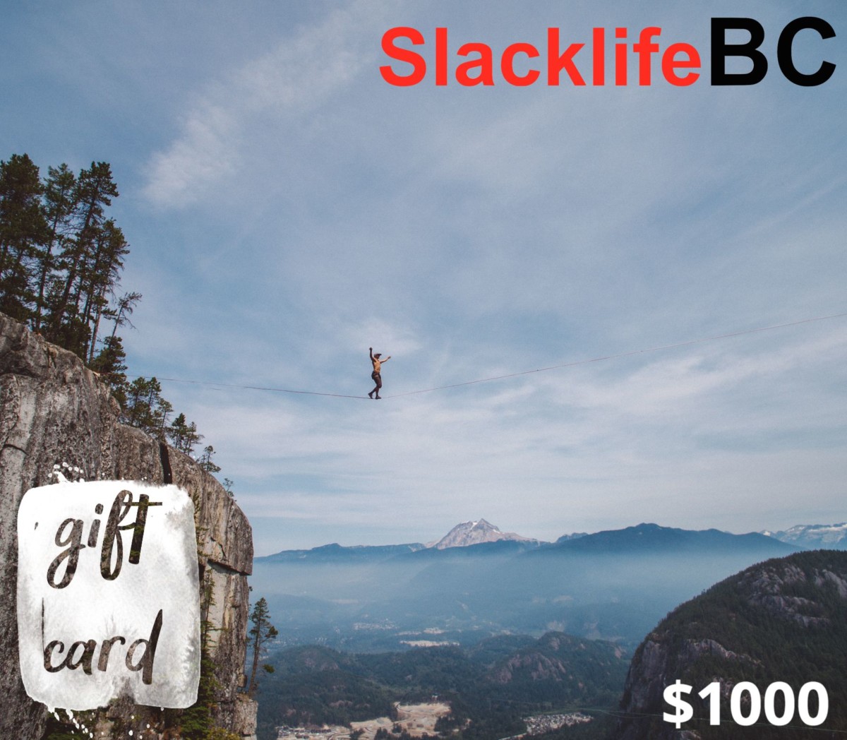$1000 Gift Card - The perfect gift for any slacker