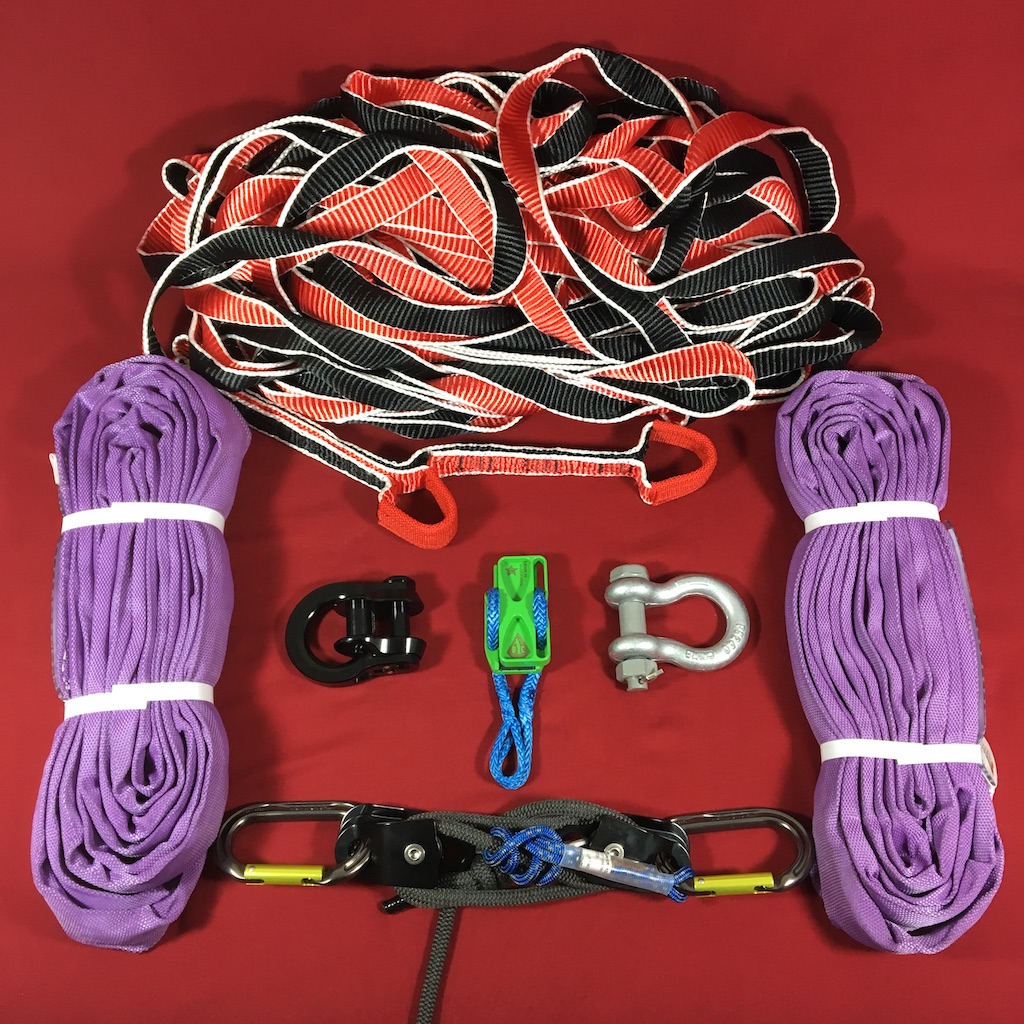 SlacklifeBC PRO Longline Kit - Take your slacklining longer