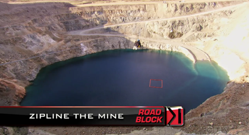 Amazing Race 2019 - Mine Zipline - SlacklifeBC