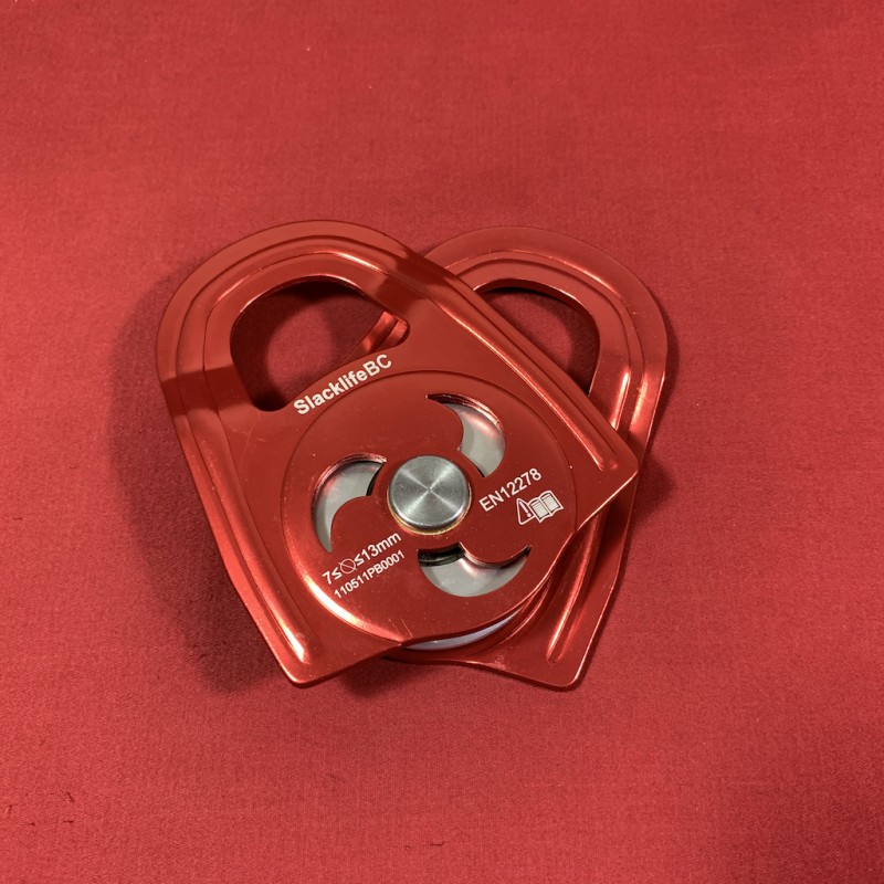 2" Single Pulley - SlacklifeBC - High-efficiency Prusik Minding Pulley