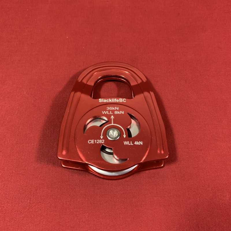 2" Single Pulley - SlacklifeBC - High-efficiency Prusik Minding Pulley
