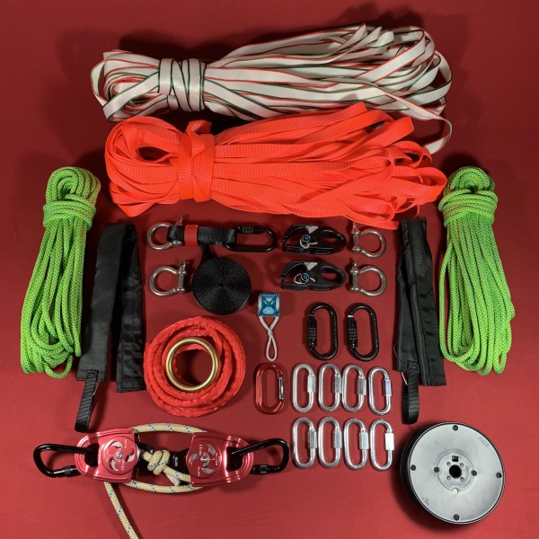 Involved Highline Kit - Rig your own highline on Nylon or Polyester